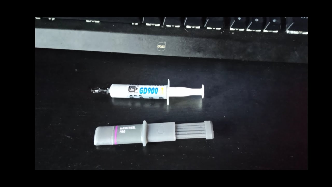 PASTA TERMICA: MASTERGEL PRO vs GD900-1 NA PLACA DE VIDEO - YouTube