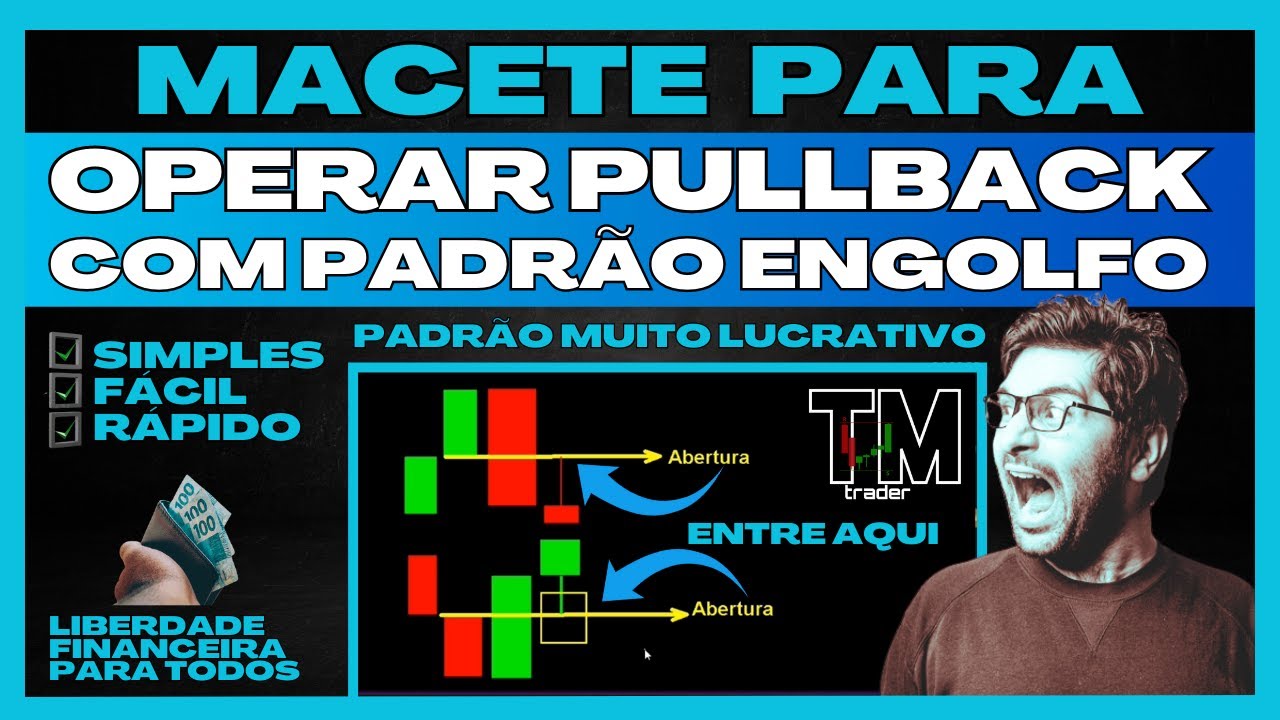 COMO OPERAR PULLBACK NO PADRÃO ENGOLFO - YouTube