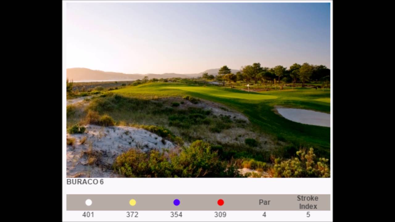 Descripción del recorrido de Troia Golf - YouTube