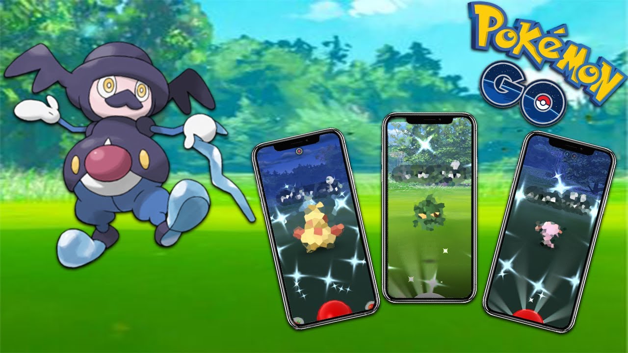 MR. RIME TICKET EVENT AND NEW SHINY POKEMON CAUGHT! - POKEMON GO - YouTube