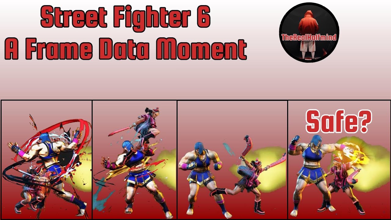 SF6 A Frame Data Moment - YouTube