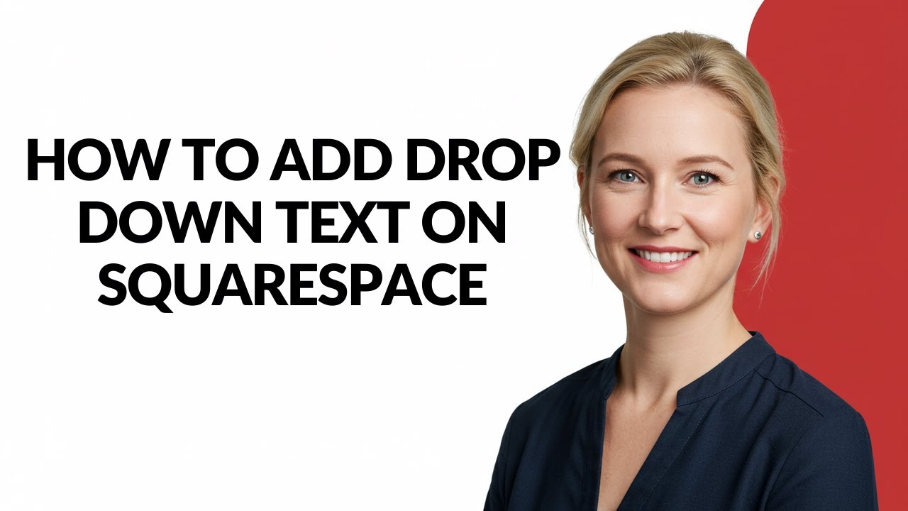 How to Add Drop Down Text on Squarespace - Julia'sTutorials - YouTube
