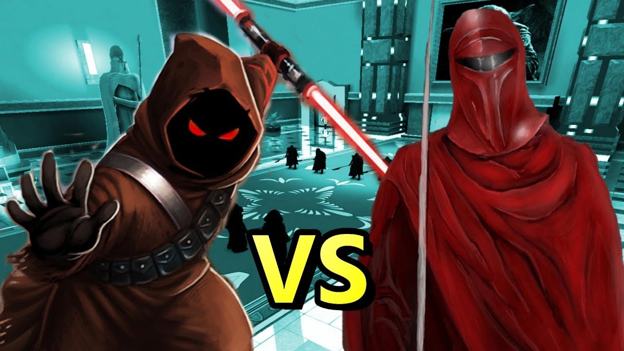 Sith Jawa v Royal Guard - Jedi Academy Ai Battle - YouTube