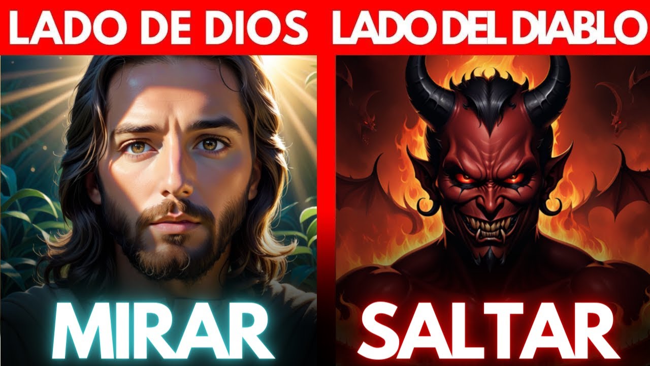 ¿LADO DE DIOS O LADO DEL DIABLO? (SI ESTÁS CON DIOS, MIRA AHORA ...