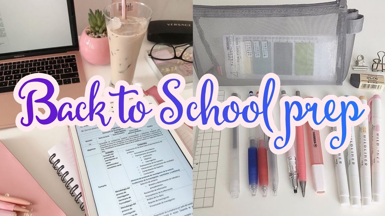 How To Prepare For Back To School 🏫 - YouTube