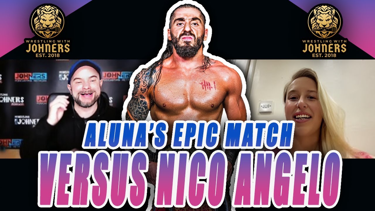 Aluna's EPIC Match Against Nico Angelo at United Wrestling - YouTube