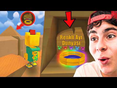 GİZLİ KÖYÜN PORTALINI BULDUM! Beni HAVAYA Işınladı 😱 | Super Bear Adventure