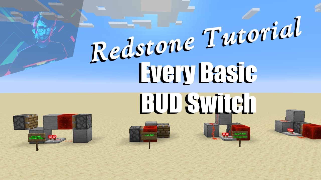 Every Basic BUD Switch 1.21+ | Minecraft Tutorials - YouTube