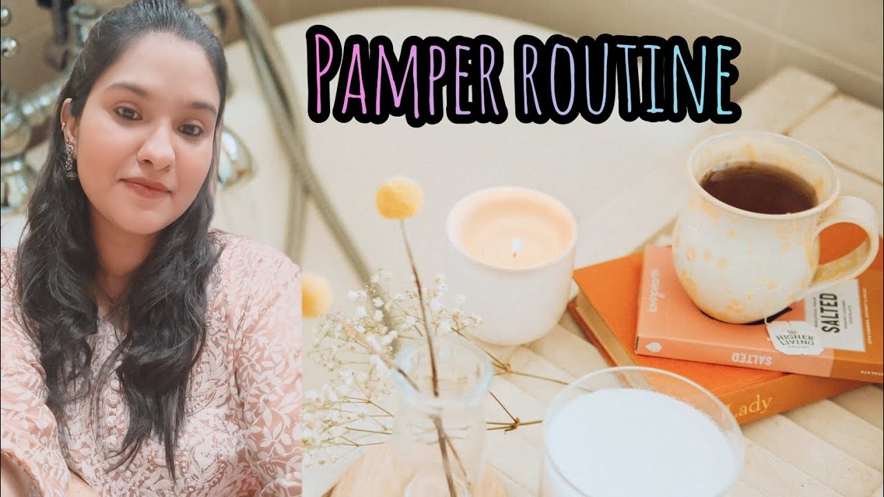 Sunday Pamper routine 🌟 #skincare #haircare - YouTube