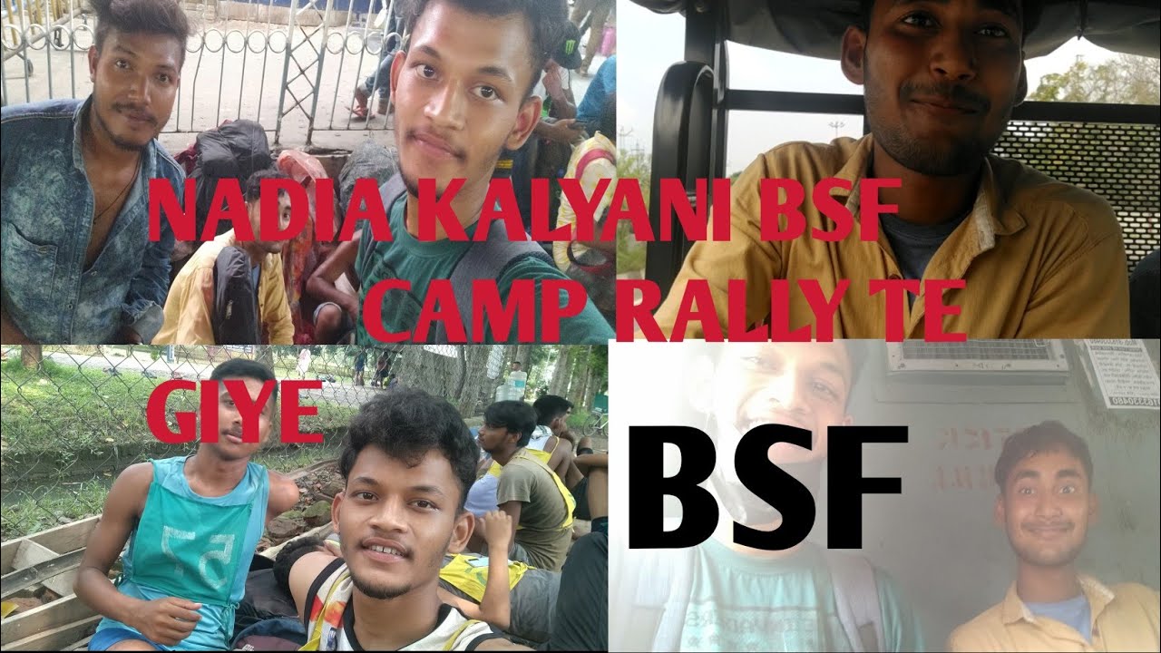 Nadia Kalyani bsf camp // Kolkata // Dakshineswar// BSF rally //asar ...