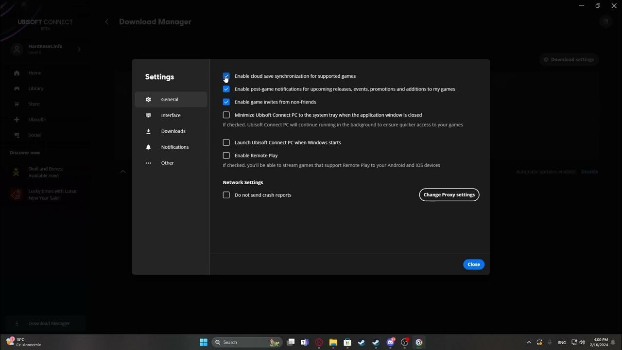 How To Enable & Disable Cloud Save Sync In Ubisoft Connect - YouTube