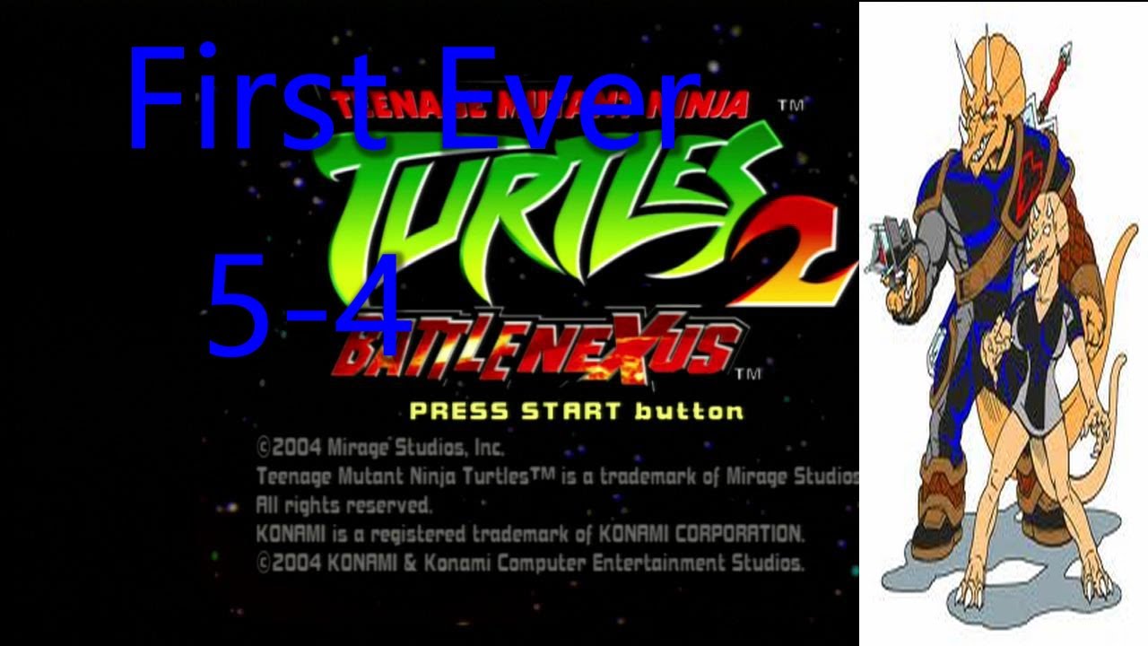 The first ever TMNT 2 Battle Nexus walkthrough in hd (Episode:5-4 ...