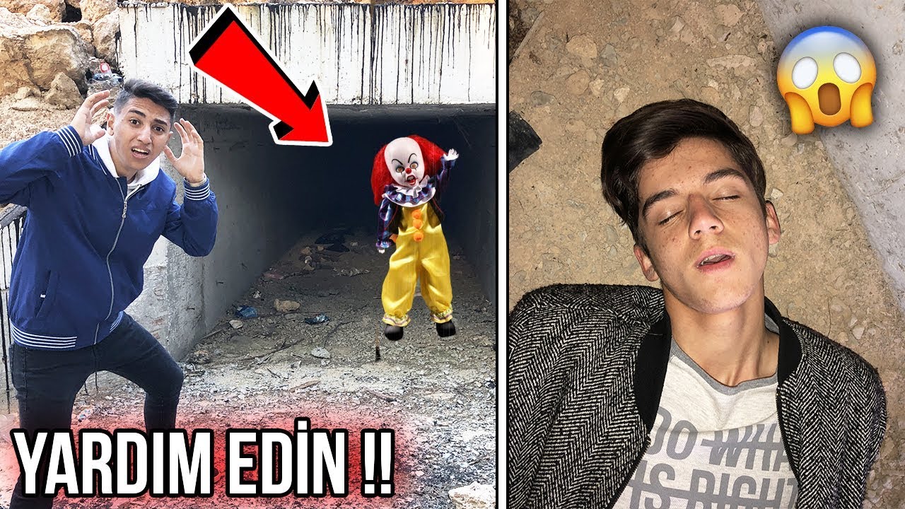 PALYAÇO İT PENNYWİSE'IN EVİNİ BASTIK! (Burak Memiş Kaçırıldı 😨) - YouTube
