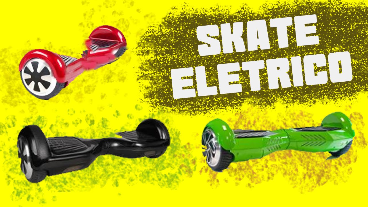 Skate Eletrico Duas Rodas - YouTube