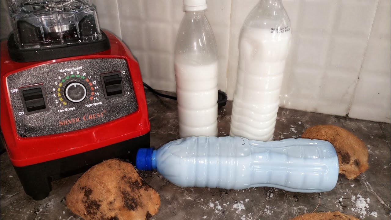 how smooth can silver crust blender blend coconut???how to make coconut ...