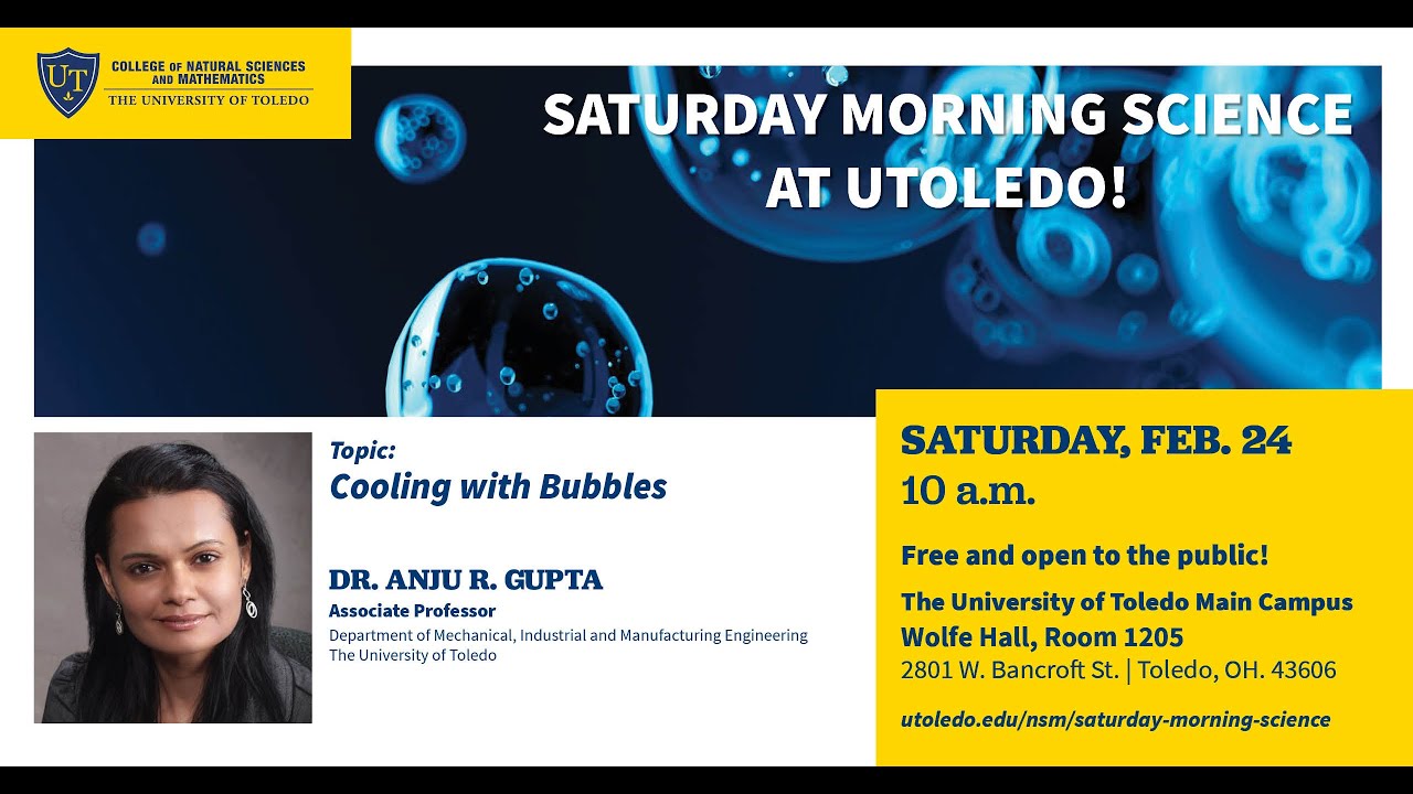 Dr Anju Gupta, Saturday Morning Science, February 24, 2024, The ...