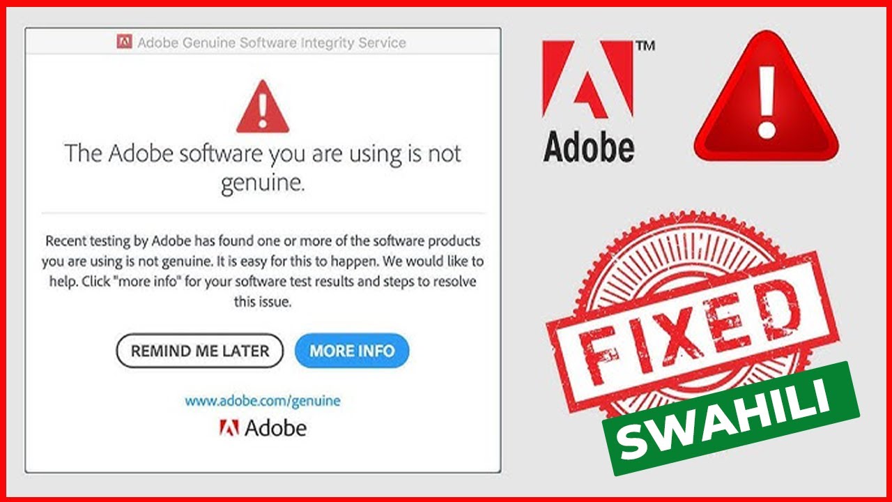 Fix This Unlicensed Adobe App Will Be Disabled Adobe Photoshop ...