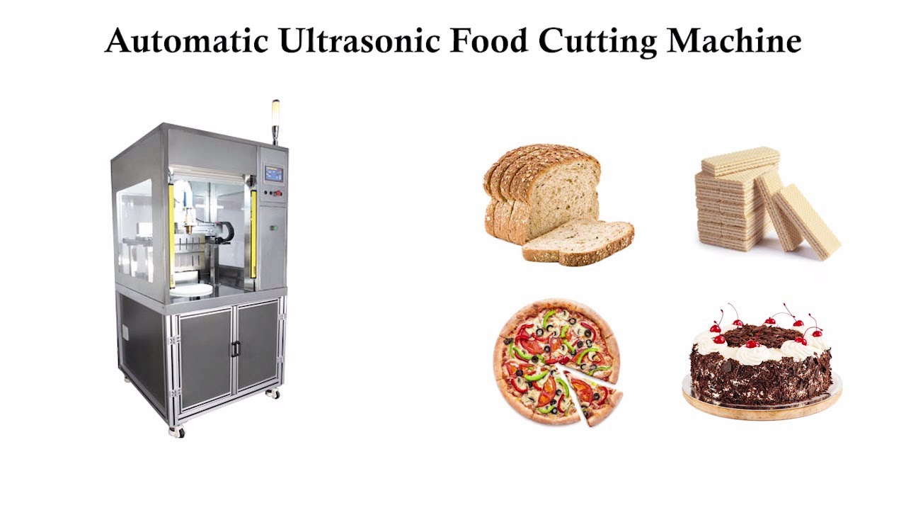 Automatic Ultrasonic Food Cutting Machine For Round And Rectangular ...