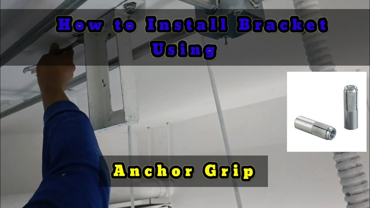 Mounting of Pipe Support Using Anchor Grip / DTV Official - YouTube
