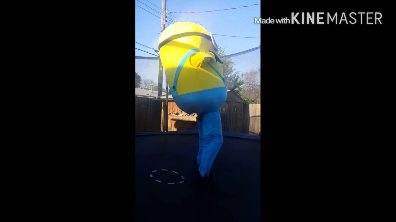 When a minion doing a back flip goes wrong. - YouTube