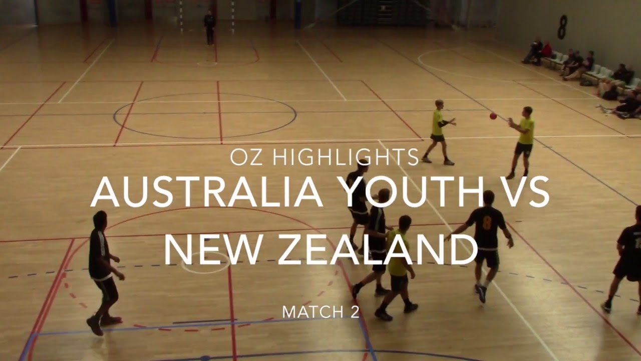 HANDBALL Australia U21's VS New Zealand | Australian Highlights | Match ...