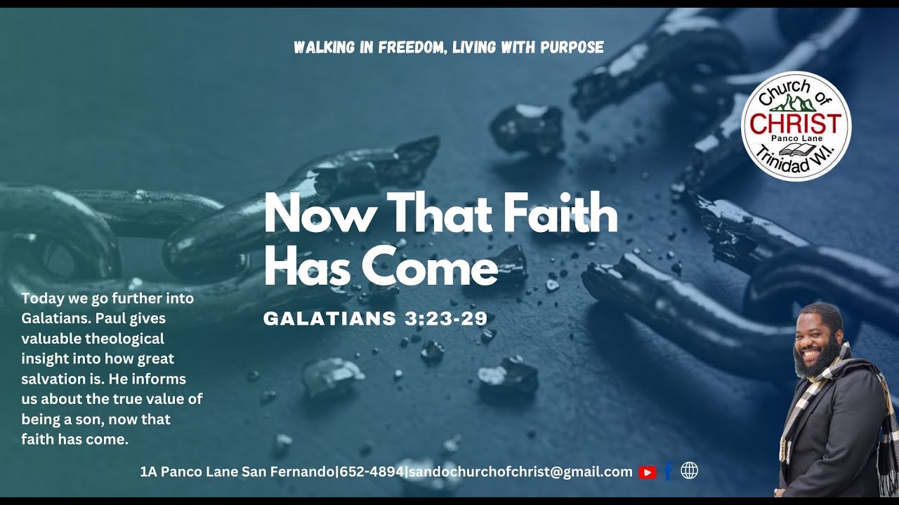 Now That Faith Has Come - YouTube