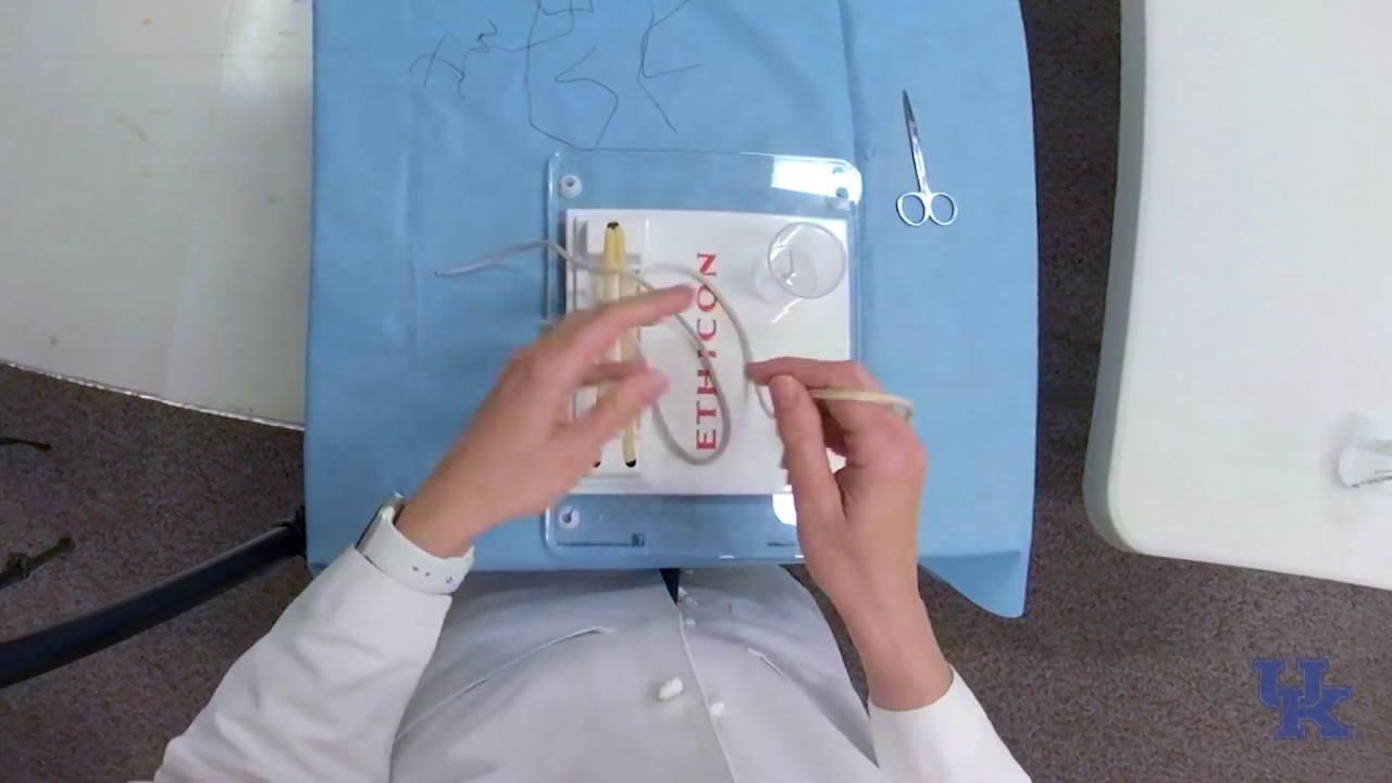 Two Handed Knot Tying - YouTube