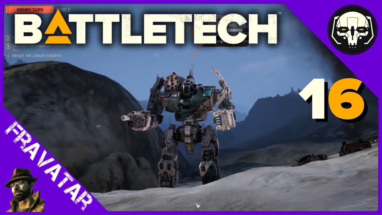 BattleTech - ep16 - Repossess Canopian Convoy - Gameplay - YouTube