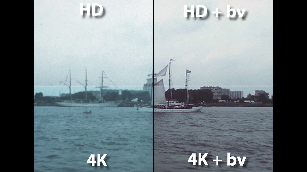 Sample of super8 transfer in HD en 4K - with and without image ...