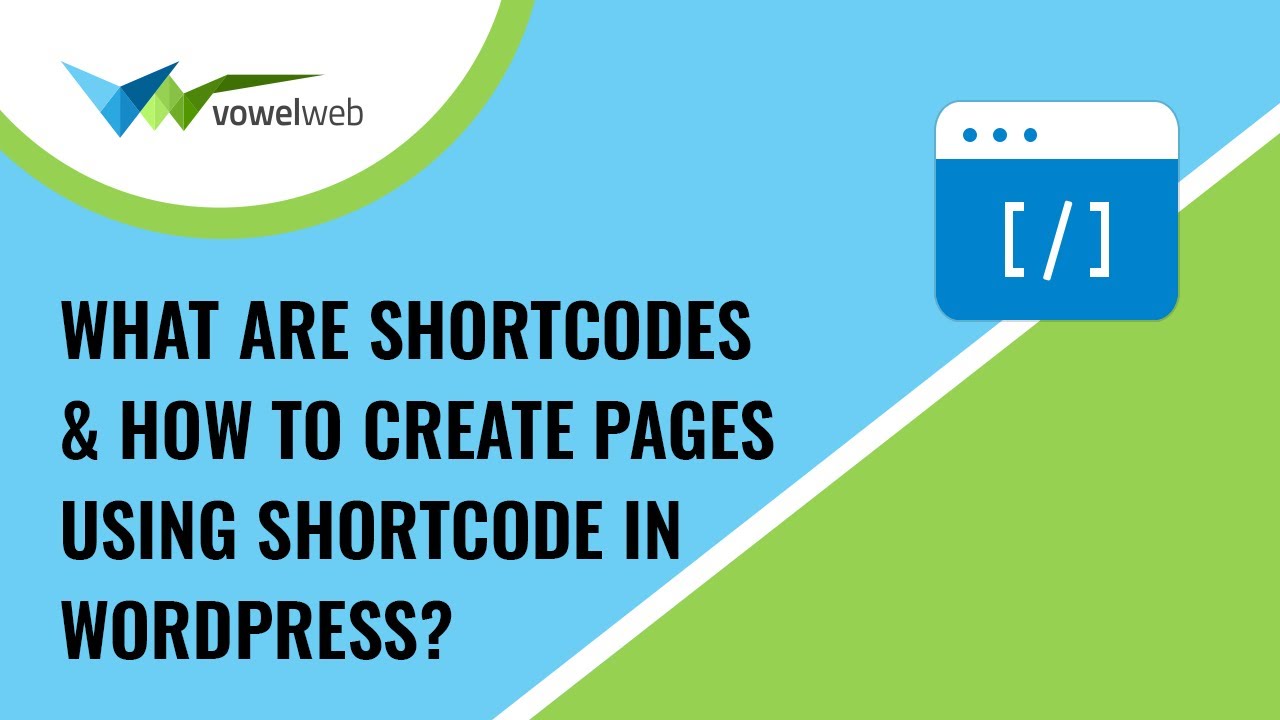 What Are Shortcodes How To Create Pages Using Shortcode In WordPress What Are Shortcodes How To Create Pages Using Shortcode In WordPress