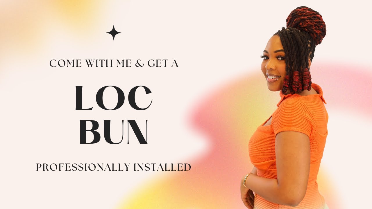 Come with me to get my locs styled! | PROFESSIONAL LOC BOB INSTALLATION ...