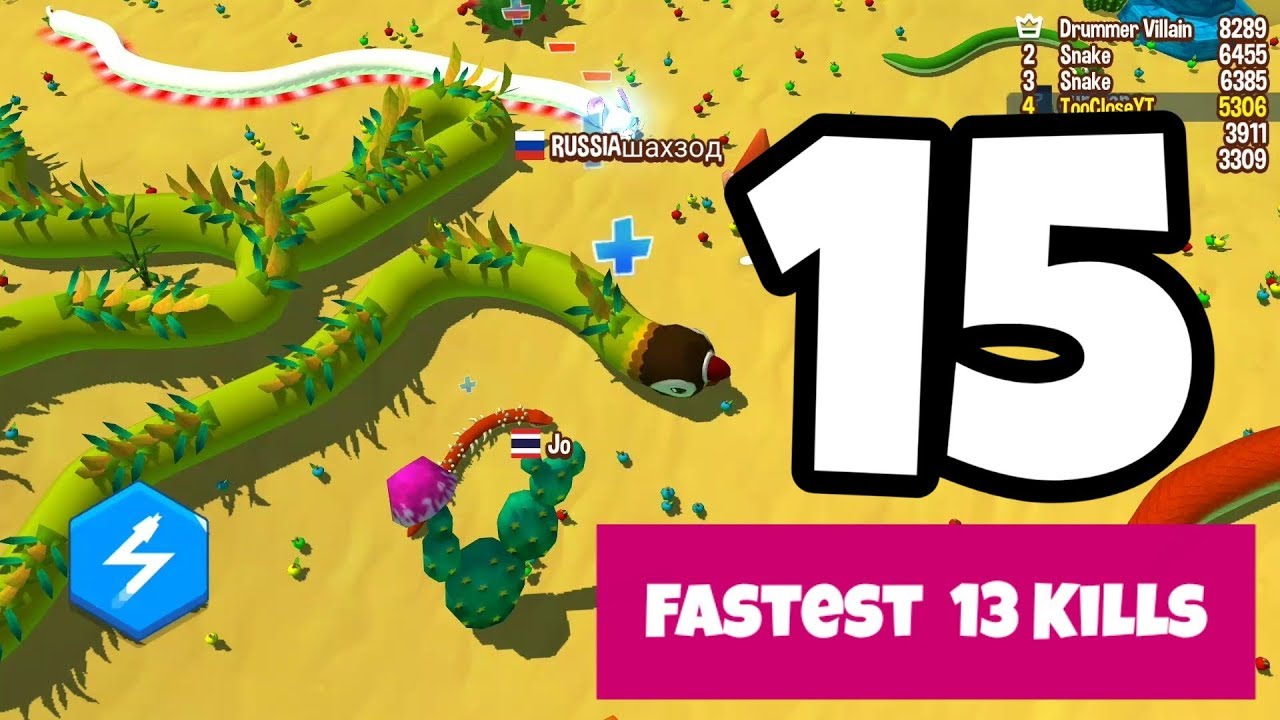 #15 || Snake Rivals Longest Epic Walkthrough Gameplay || Best Revange ...