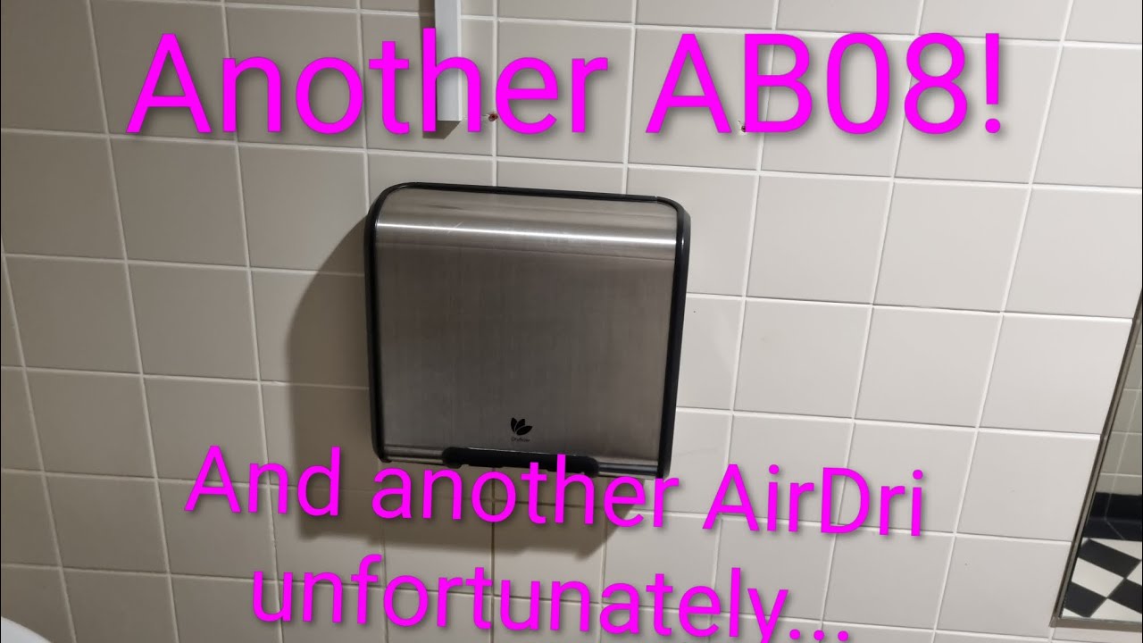 AirDri Quad (Dryflow) and a Dyson Airblade V AB08 at Swindon Designer ...