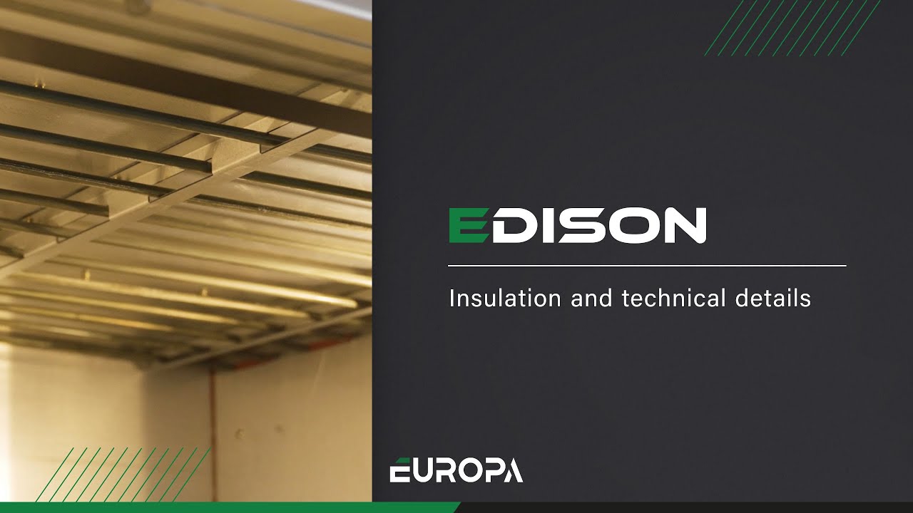 Modular oven EDISON: Technical details - YouTube