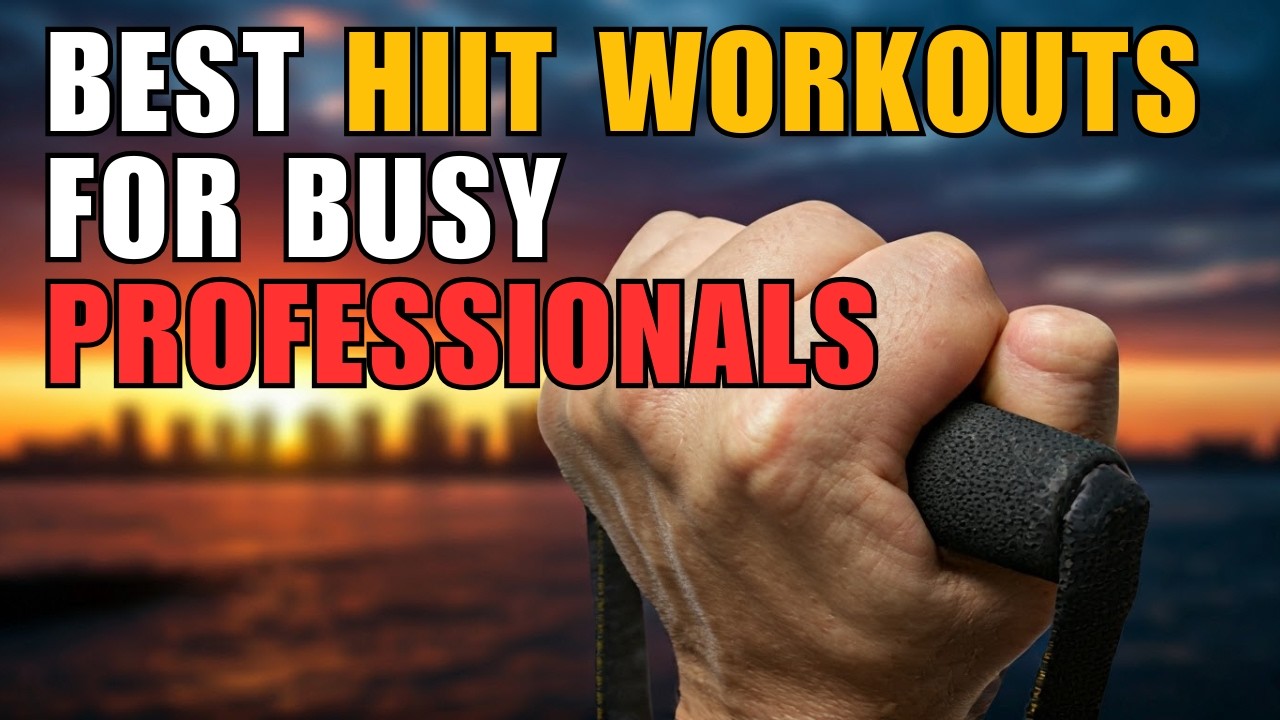 Best HIIT Workouts For Busy Professionals - (Do it at Home) - YouTube