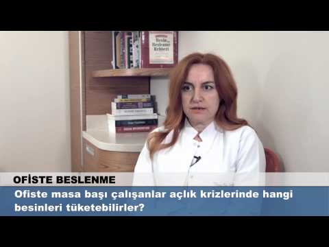 Ofiste masa başı çalışanlar açlık krizlerinde hangi besinleri tüketebilirler?