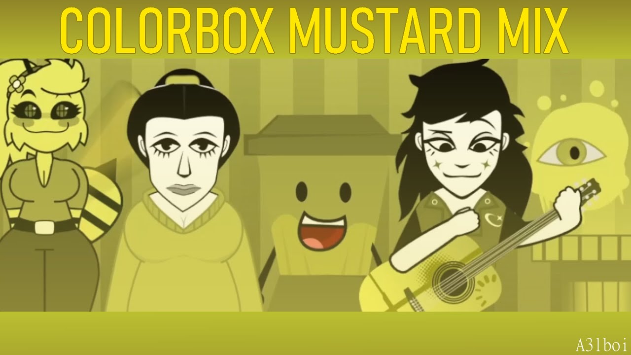Yellow Condiment (Colorbox Mustard Mix) - YouTube