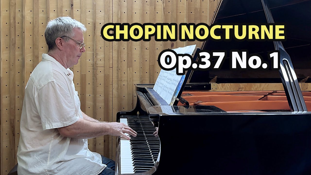 Chopin Nocturne Op.37 No.1 - Paul Barton, FEURICH 218 piano - YouTube