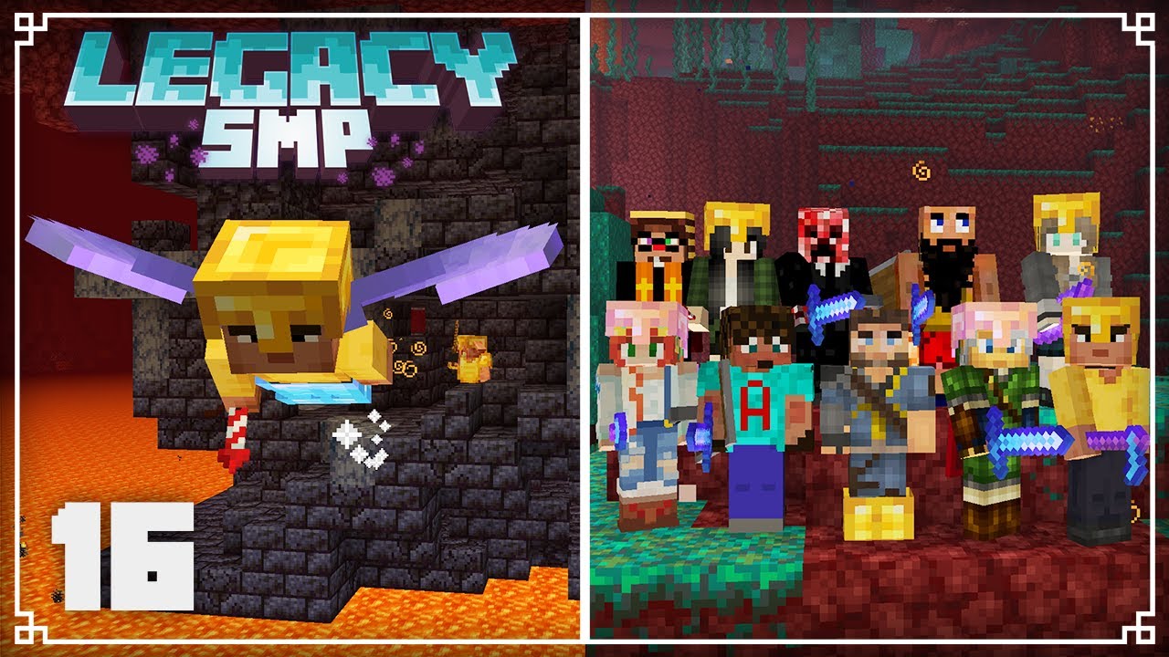 Legacy SMP | THE NETHER UPDATE IS HERE!! | Minecraft 1.15 Survival ...