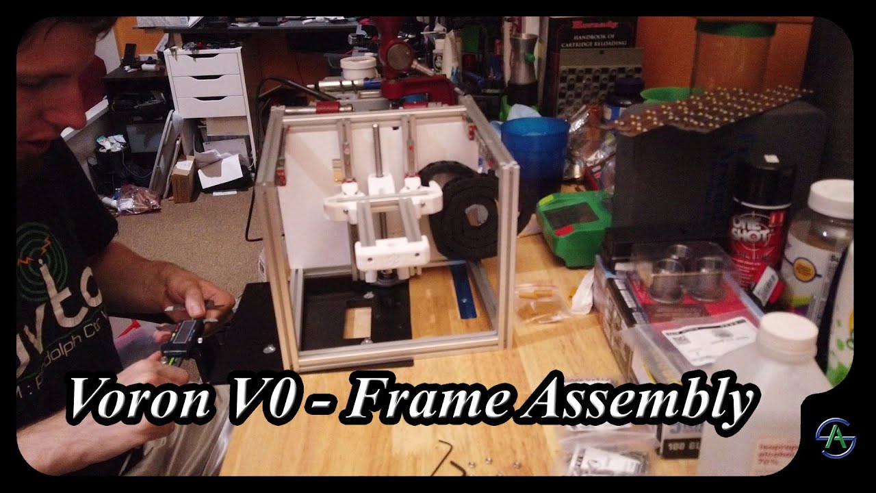 Voron V0 Build - E04 - Frame Assembly - YouTube