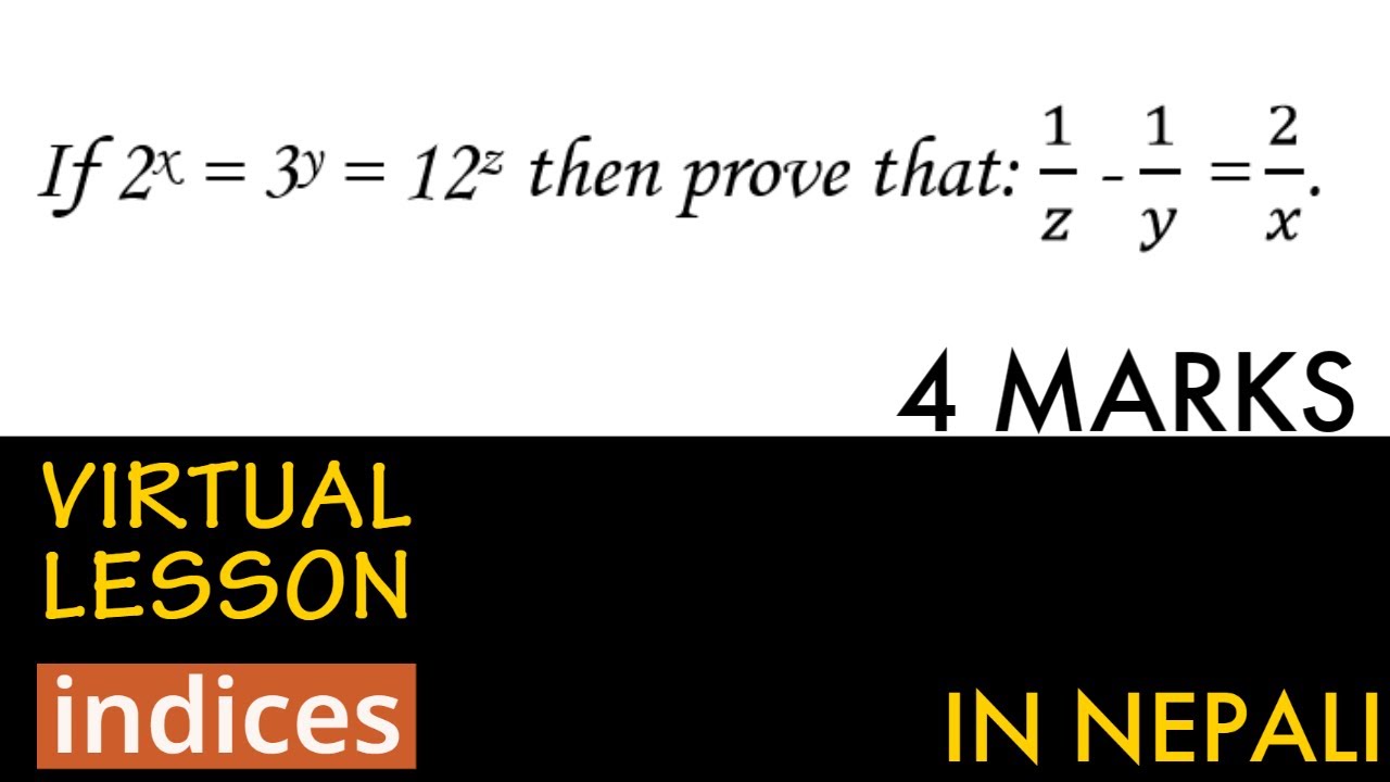 class 10 indices long question|| Easy solution - YouTube