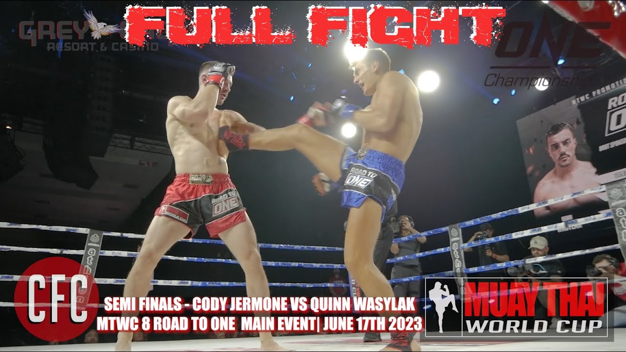 Cody Jerome vs Quinn Wasylak | MTWC 8 ROAD TO ONE SEMI FINALS # ...