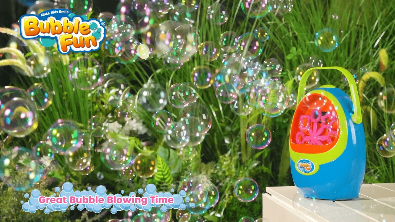 Bubble Fun Battery Operated Bubble Machine: Endless Bubbles, Anytime ...