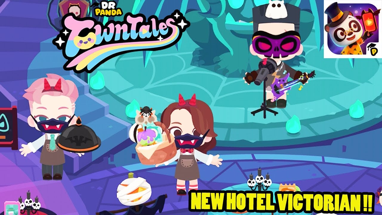 Dr. Panda Town Tales: New Life - 👻 NEW AREA UNLOCKED HOTEL VICTORIAN ...