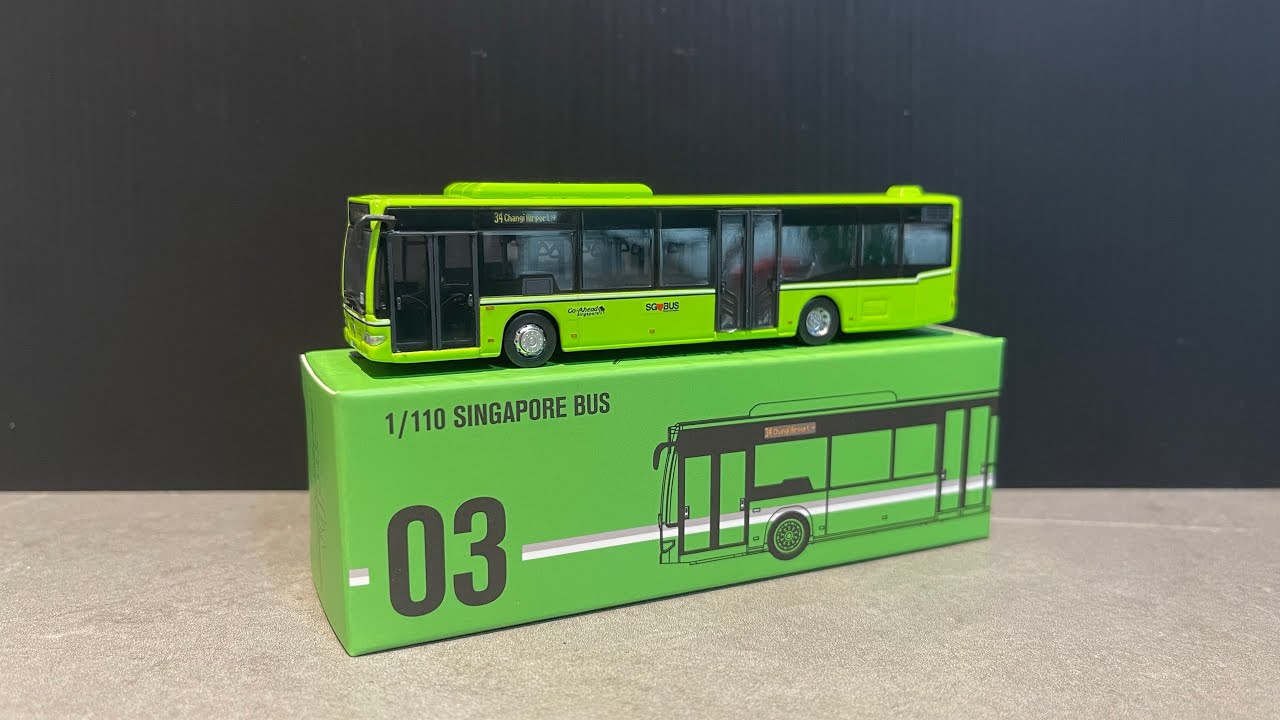 [Masterpiece Collectibles] Unbox Reveal : SG Bus #03 Citaro 1st Gen Go ...