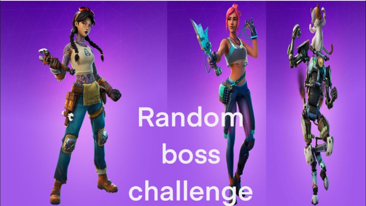 Random boss challenges - YouTube
