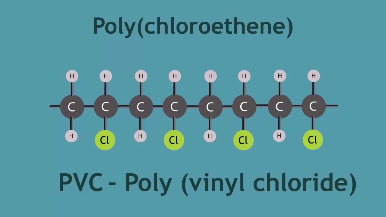 Polymerisation of propene and chloroethene - YouTube