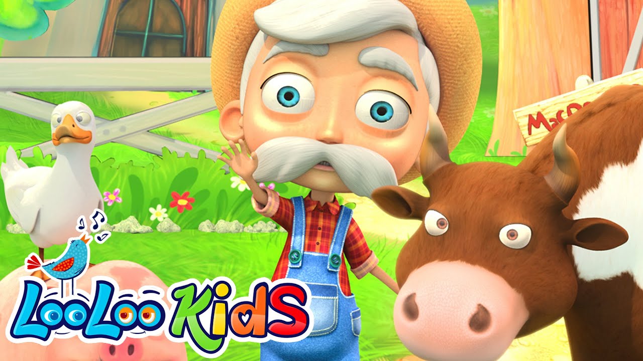 Old MacDonald Had A Farm - THE BEST Song for Children | LooLoo Kids ...