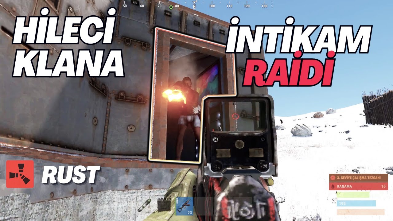 RUST HİLECİ KLANA İNTİKAM RAİDİ ATTIK - Rust Türkçe - YouTube