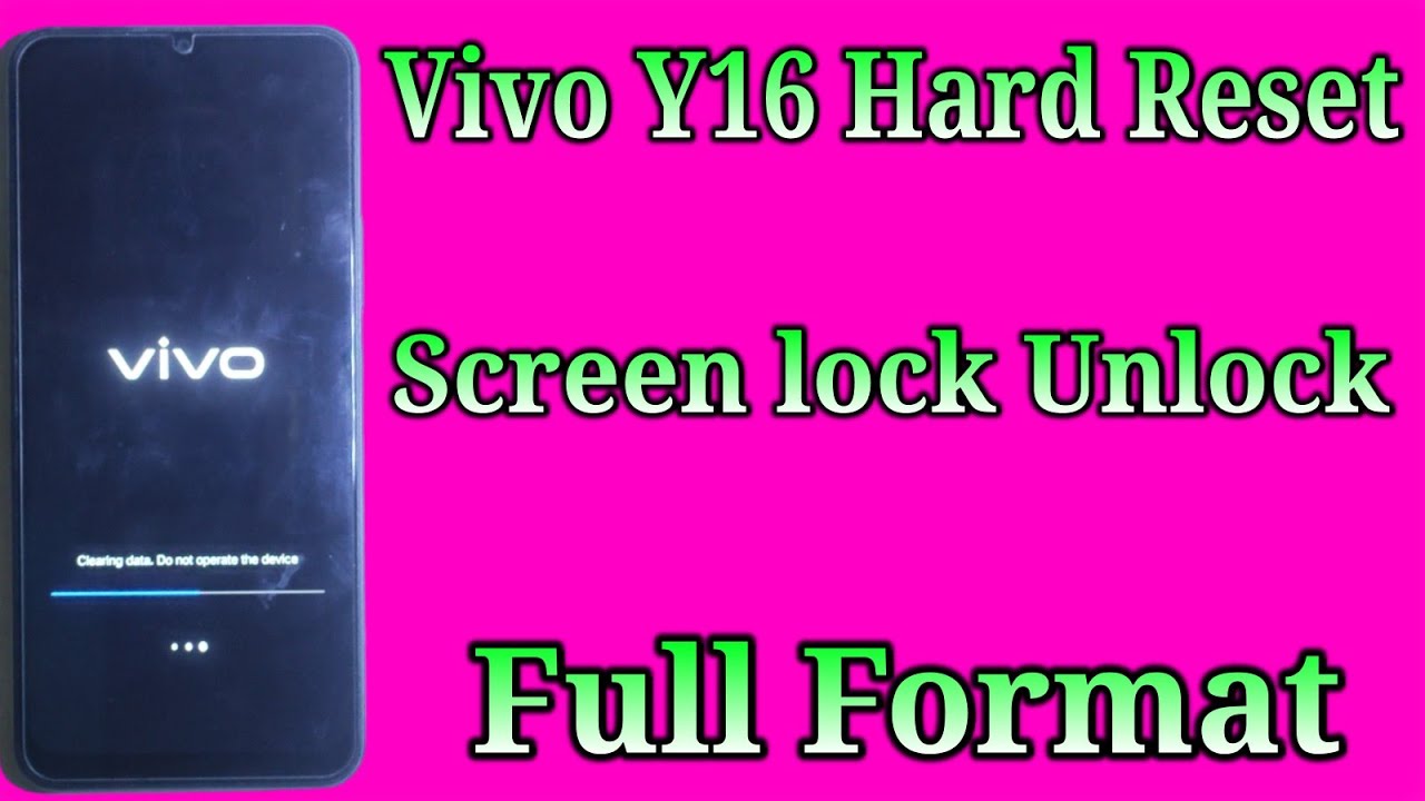 Vivo Y16 Hard Reset || Pattern Lock Remove || Vivo Y16 Format || Easy ...